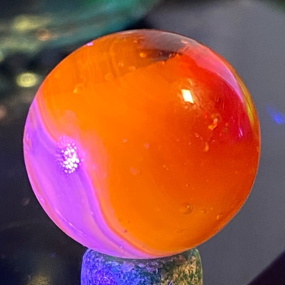 Jabo | Games | Collectible Jabo 58 Uv Activated Game Marble | Poshmark